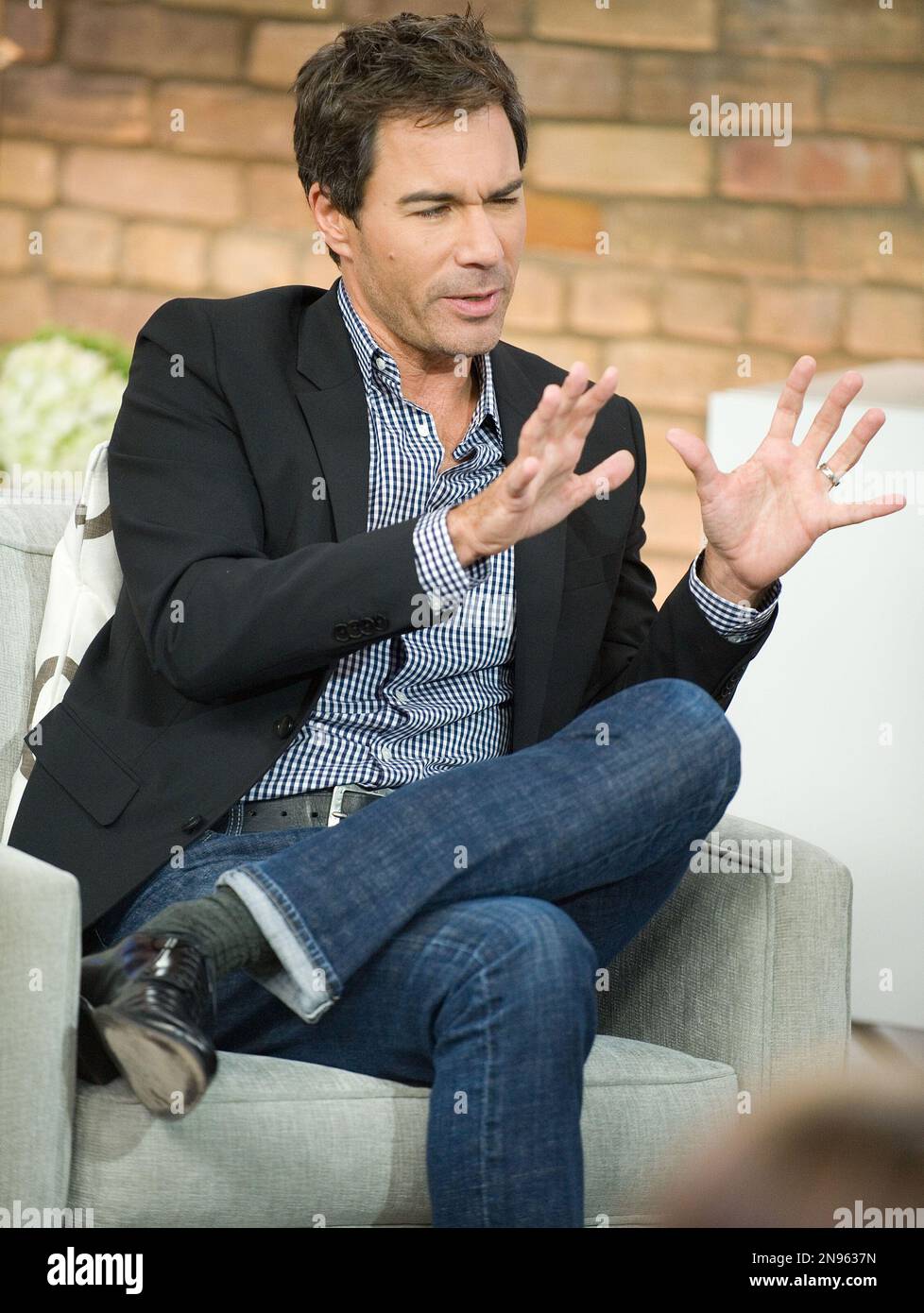 Actor Eric McCormack visits The Marilyn Denis Show at the CTV ...