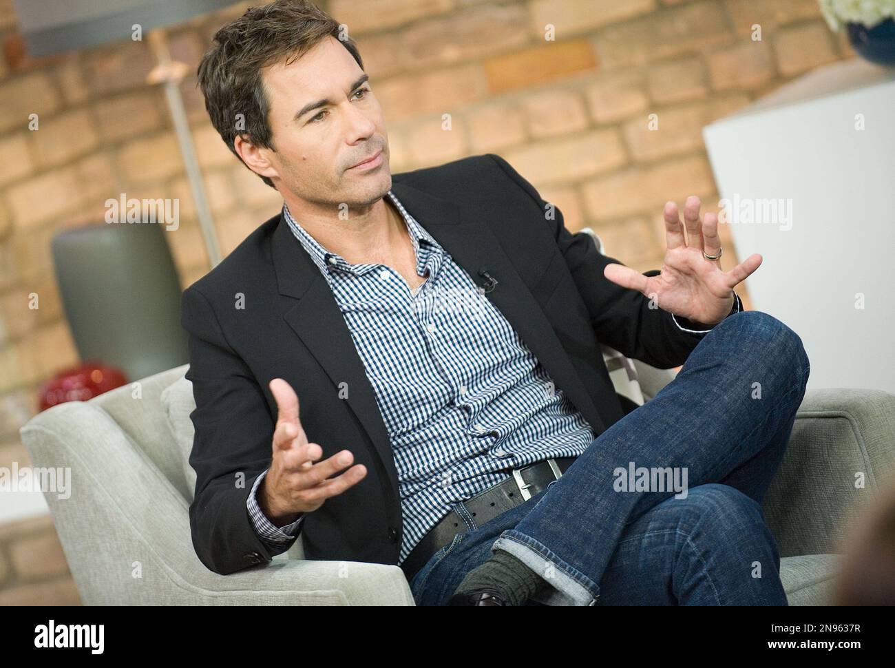 Actor Eric McCormack visits The Marilyn Denis Show at the CTV ...
