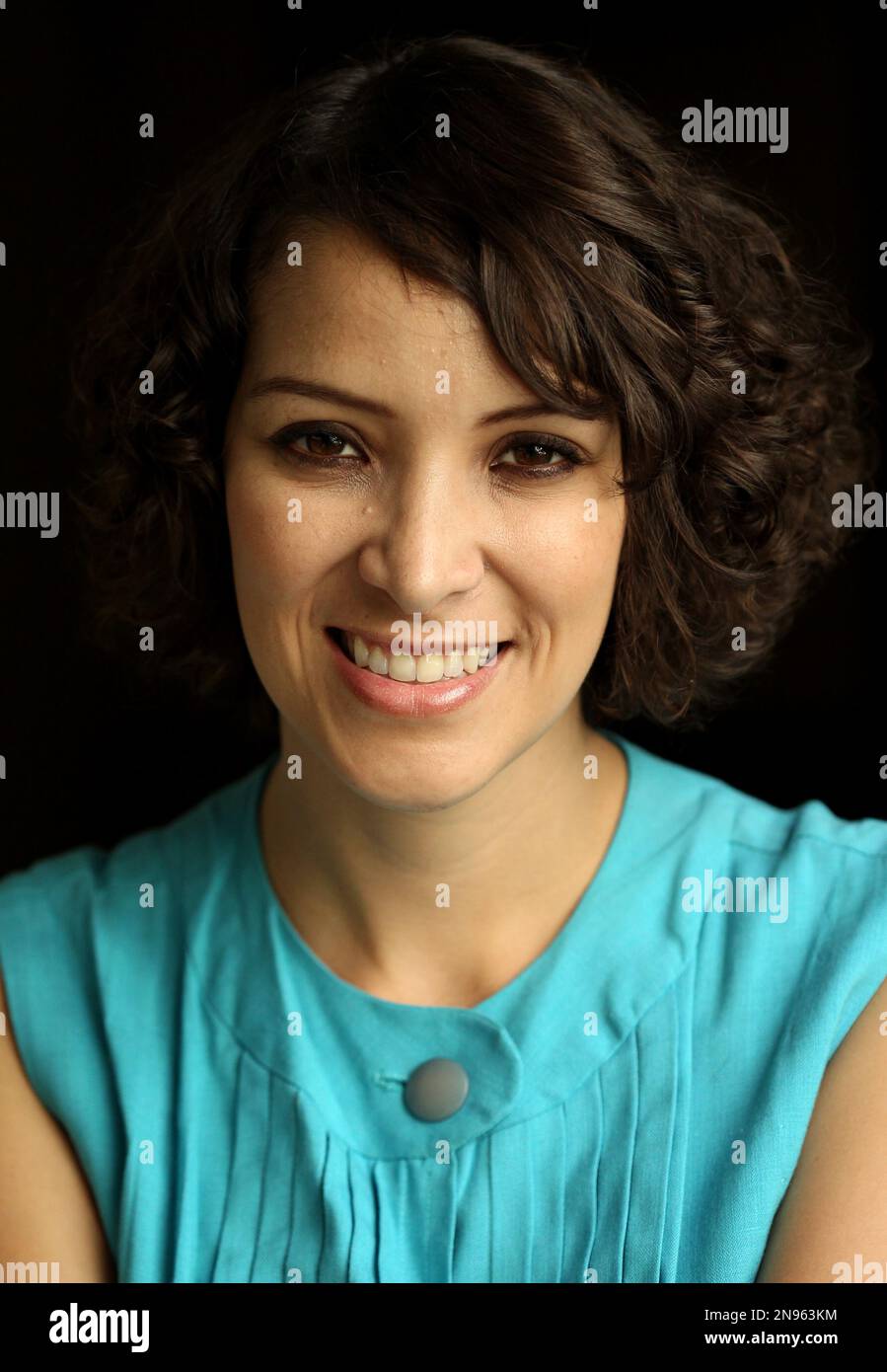 In this Aug. 28, 2012 photo, Guatemala's singer and songwriter Gaby ...