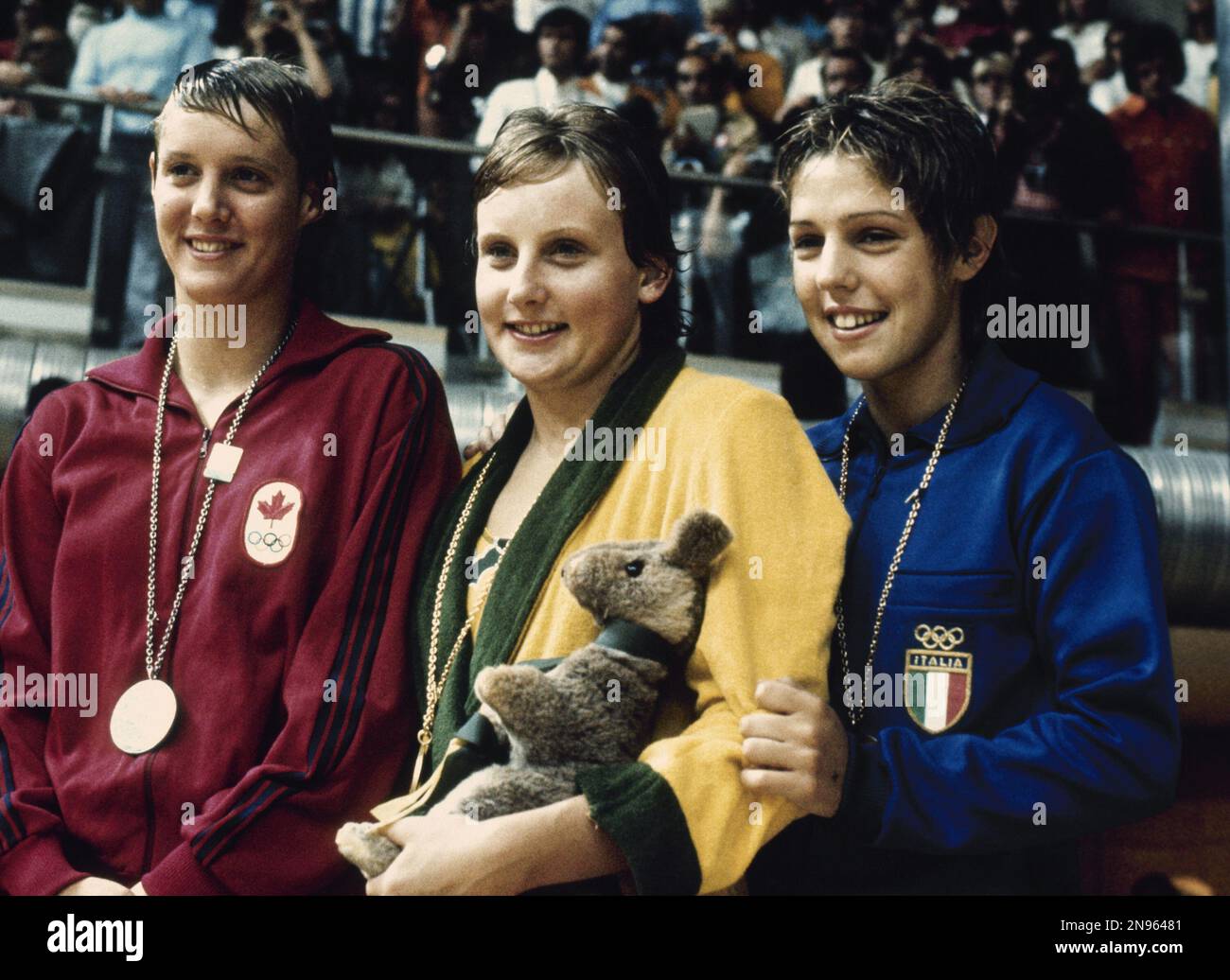 The winners in the Women's 400 meter individual medley Summer Olympic ...