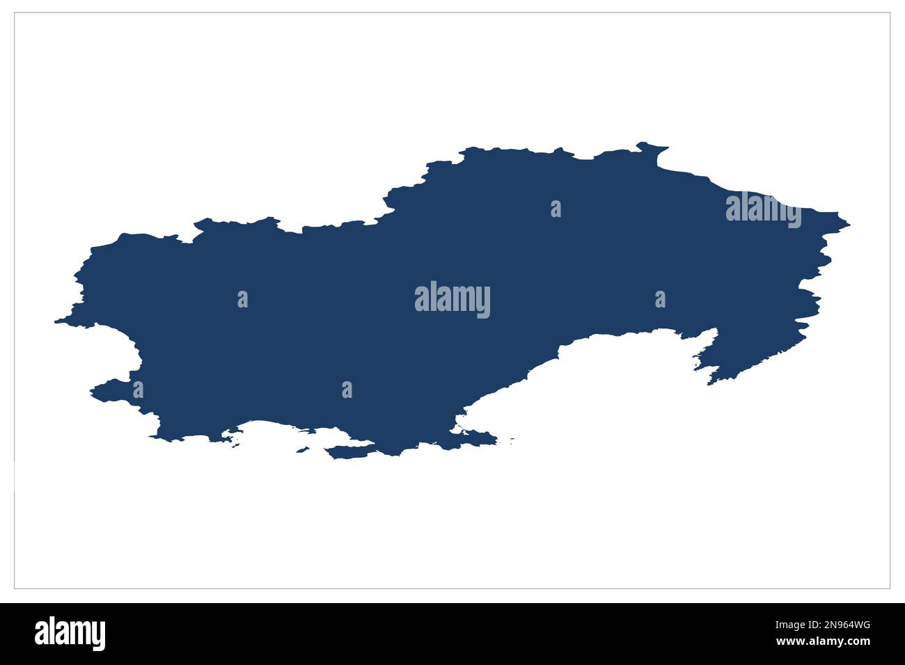 Kurskaya Oblast, Maga Buryatdan Russia Province Map Illustration on ...