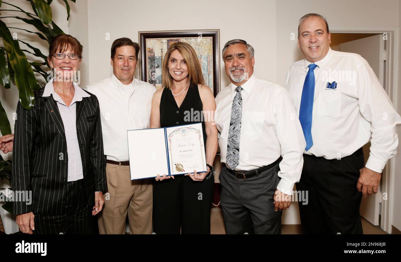 Burbank Vice Mayor Emily Gaeel -Luddy, Burbank Mayor Dave golonski ...