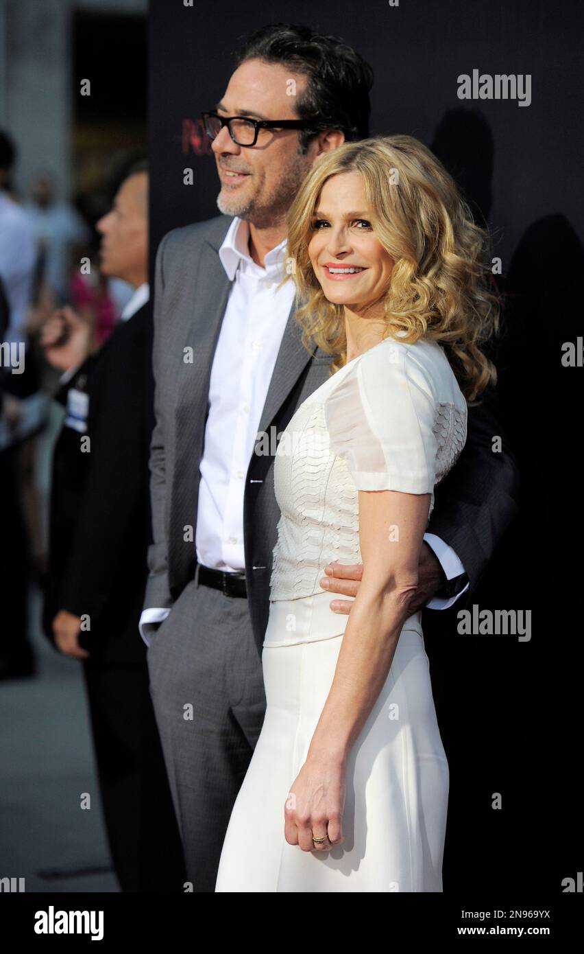 Jeffrey Dean Morgan, left, and Kyra Sedgwick, cast members in "The ...