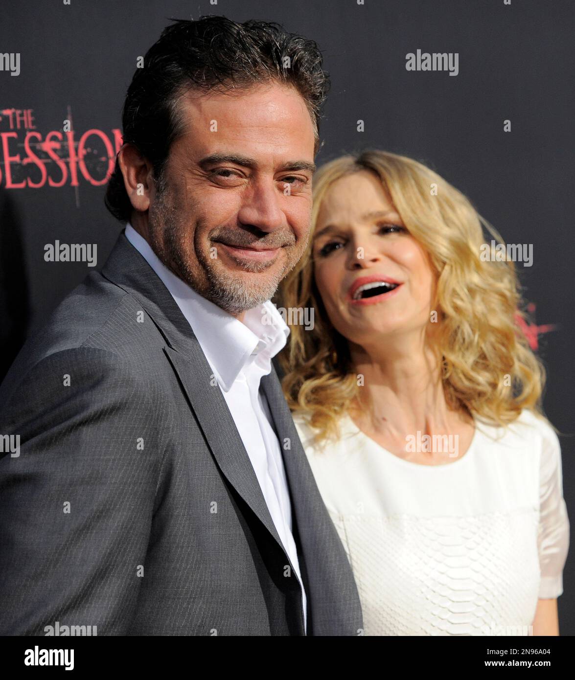 Jeffrey Dean Morgan, left, and Kyra Sedgwick, cast members in "The ...