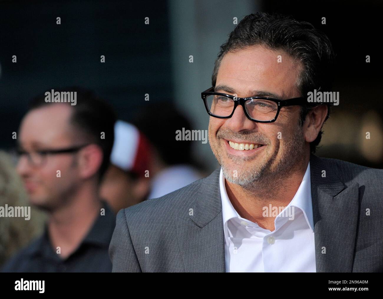 Jeffrey Dean Morgan, a cast member in "The Possession," poses at the ...