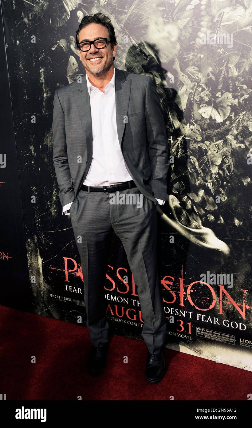 Jeffrey Dean Morgan, a cast member in "The Possession," poses at the ...