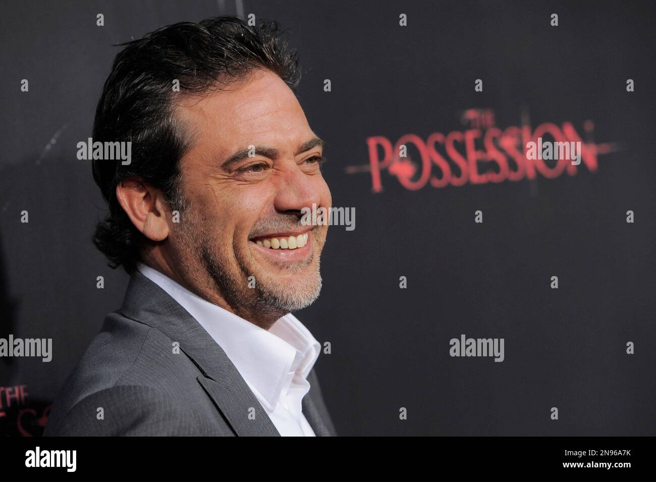 Jeffrey Dean Morgan, a cast member in "The Possession," poses at the ...