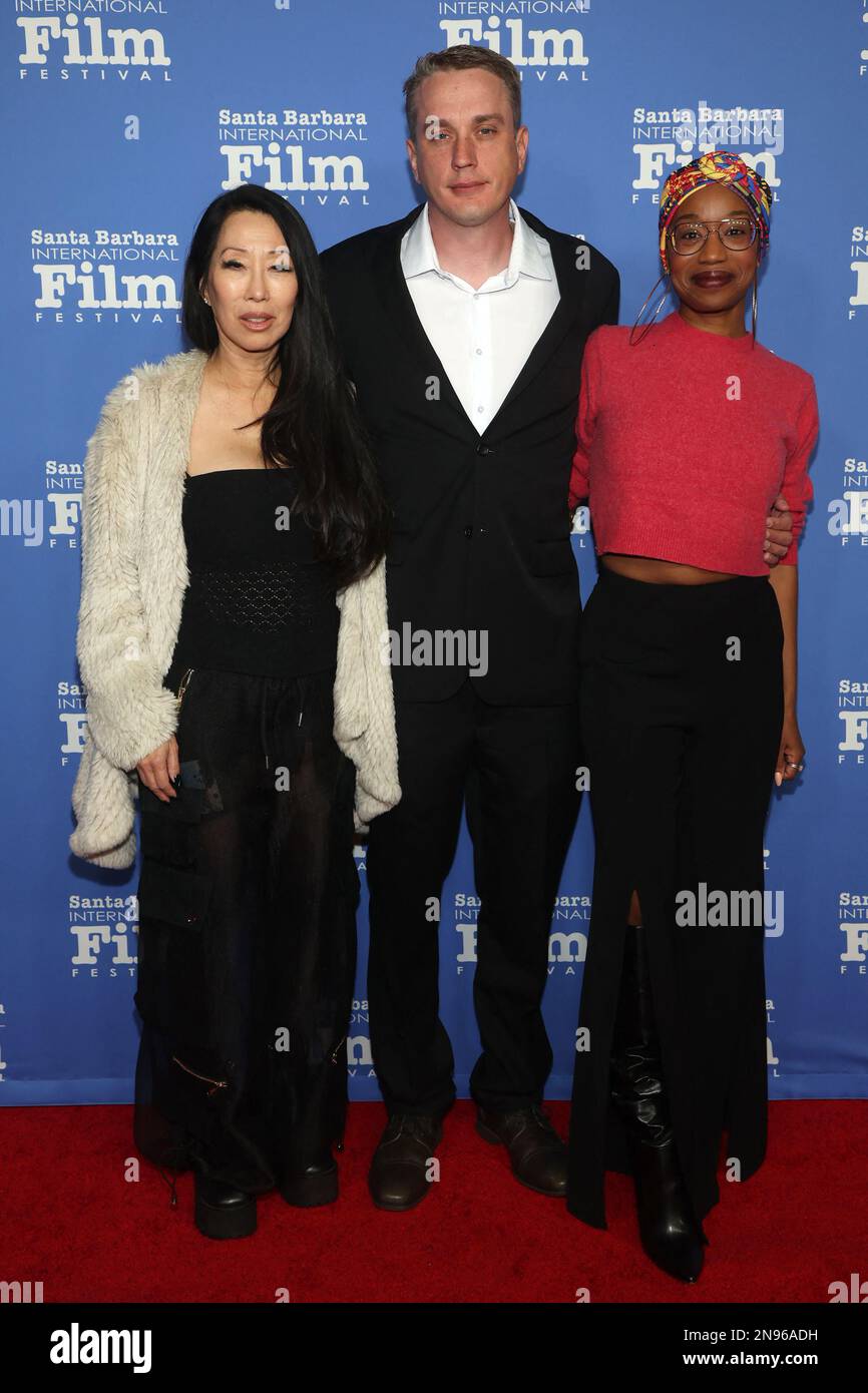 Angie Wang Richie Stephens Maya Lynne Robinson, at the 38th Santa ...