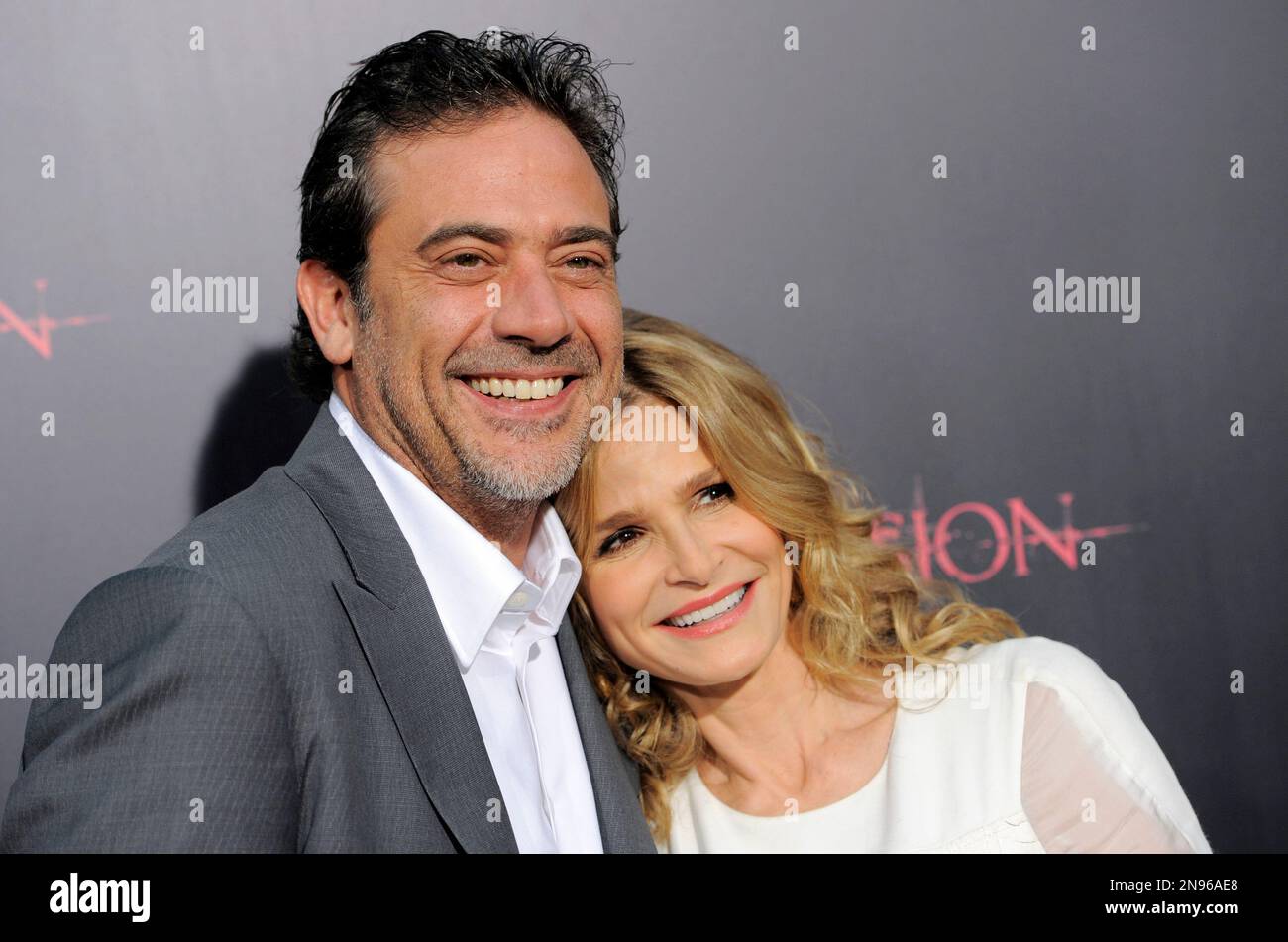Jeffrey Dean Morgan, left, and Kyra Sedgwick, cast members in "The ...