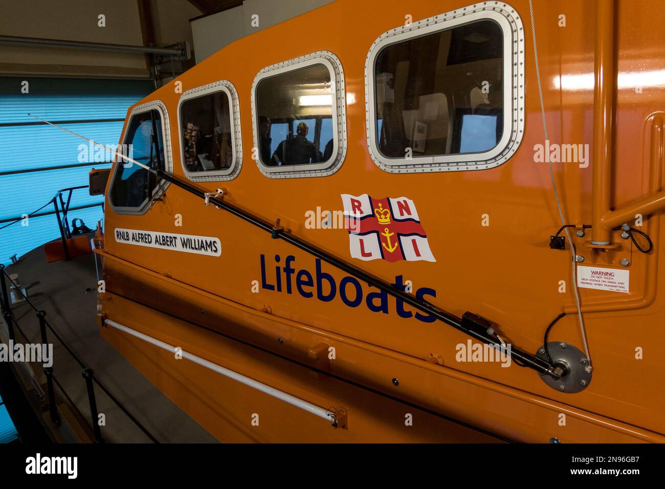 Rnllb alfred albert williams lifeboat in bembridge lifeboat station hi ...
