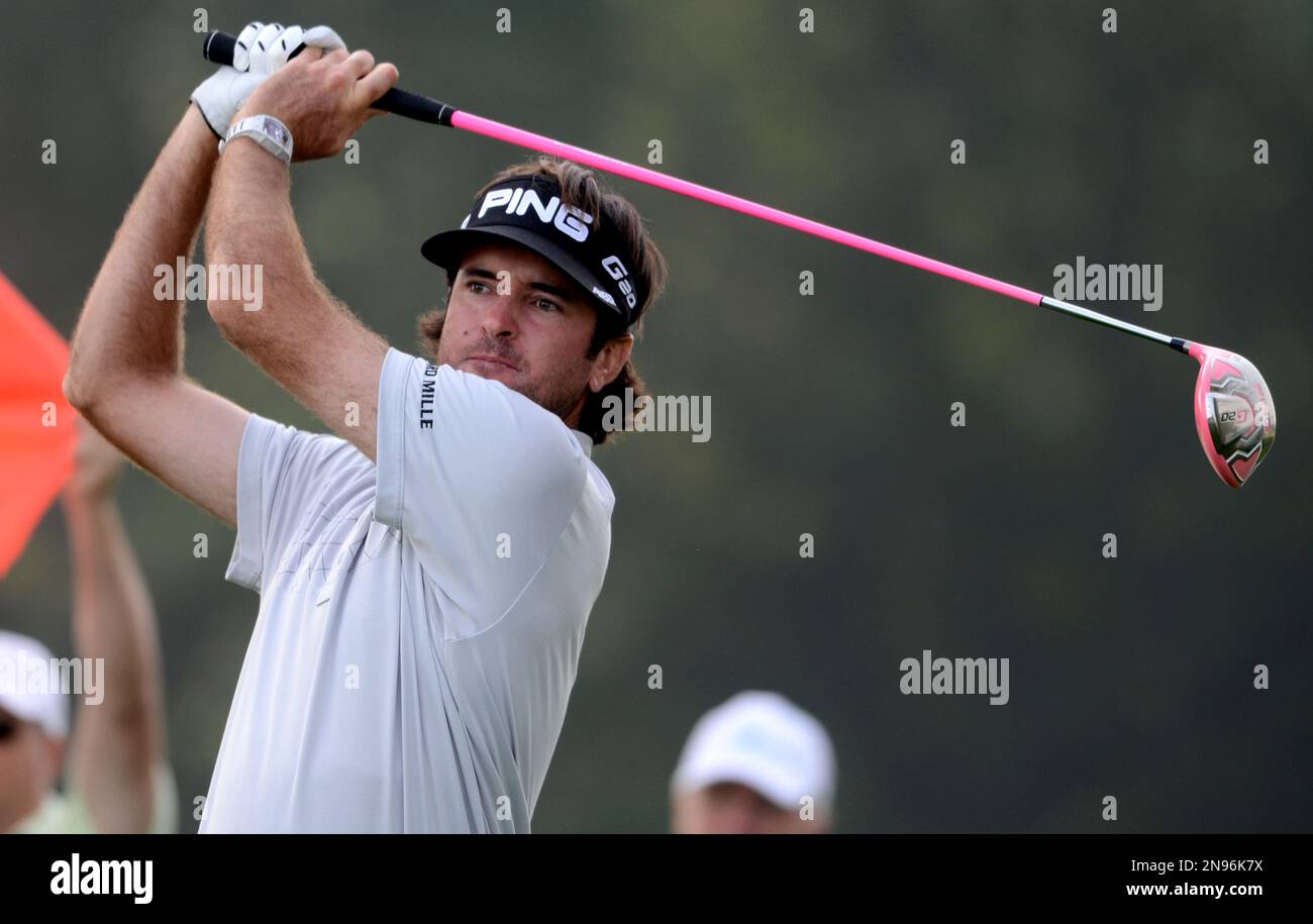 Bubba Watson during the second round of The Barclays golf tournament at ...