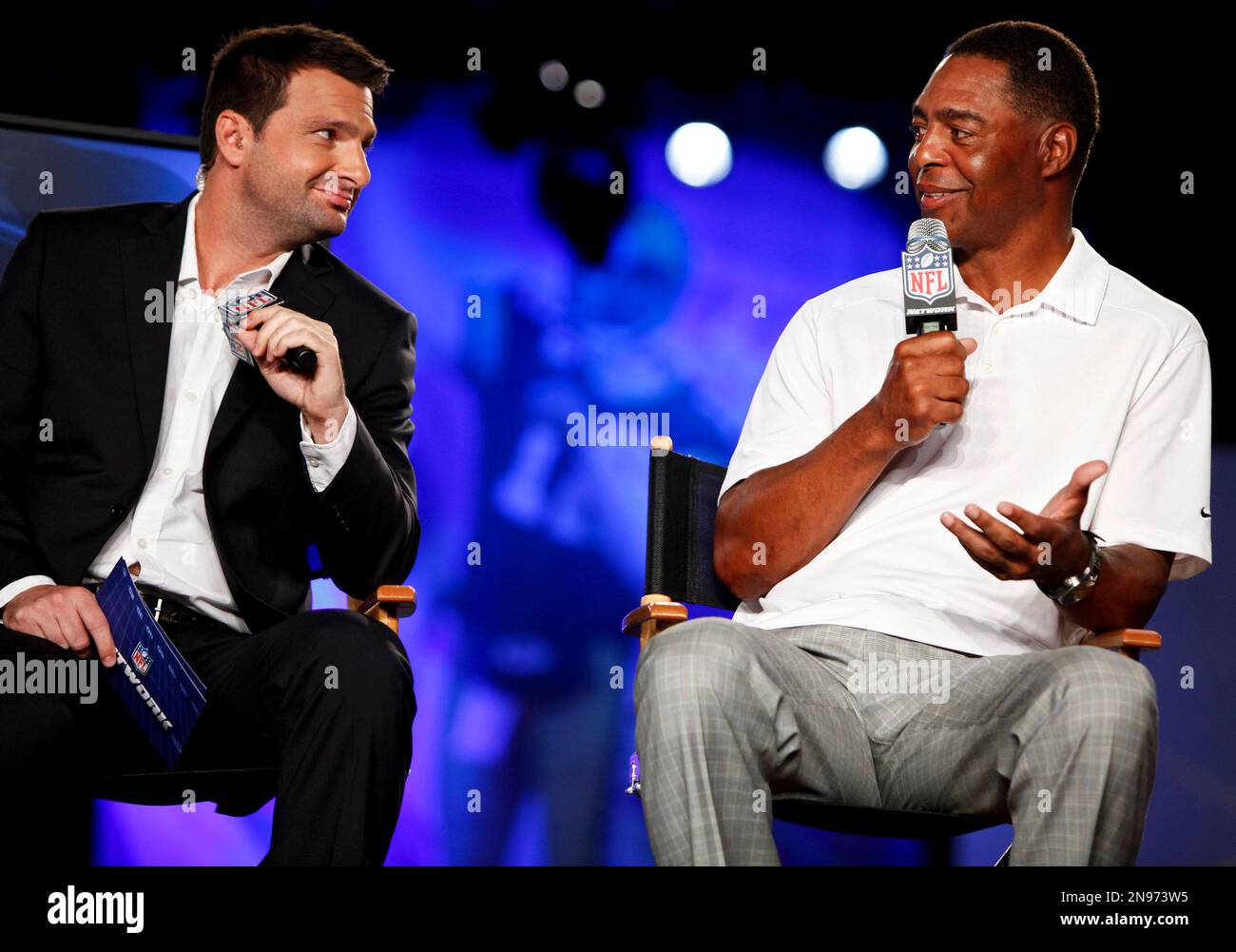 COMMERCIAL IMAGE - In this photograph taken by AP Images for NFL, Dave ...