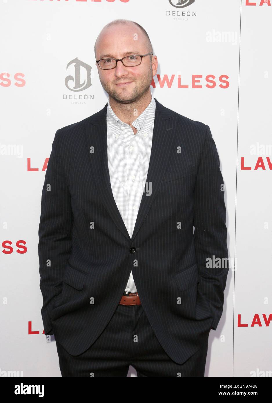 Author Matt Bondurant attends the LA premiere of Lawless at Arclight ...