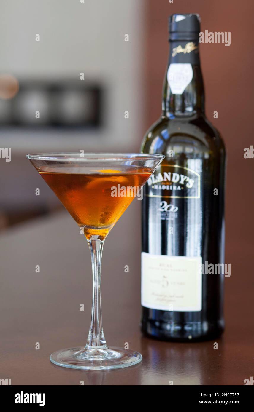 In this photo taken Tuesday, July 31, 2012, a wine cocktail called the ...