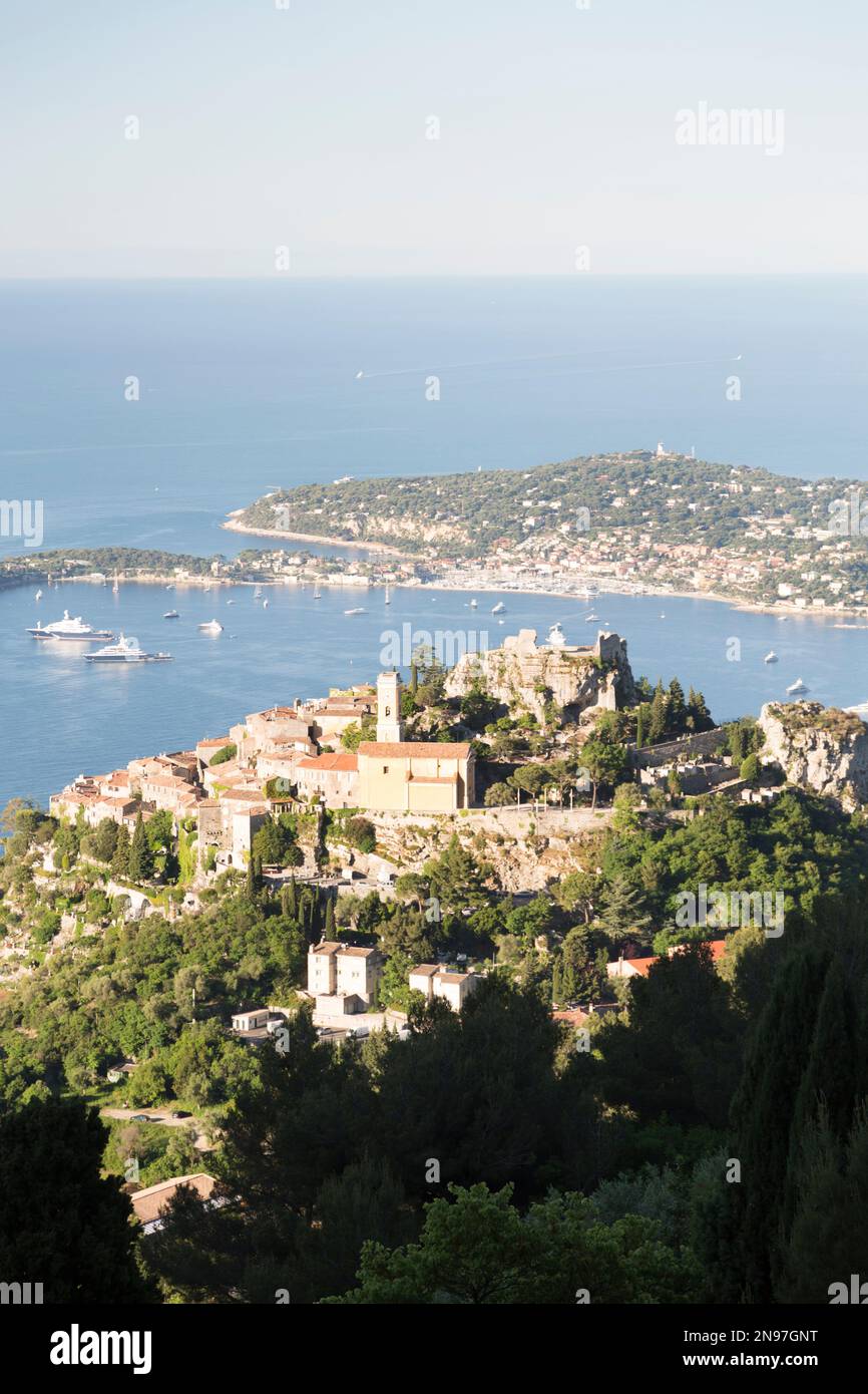 Eze village hilltop hi-res stock photography and images - Alamy
