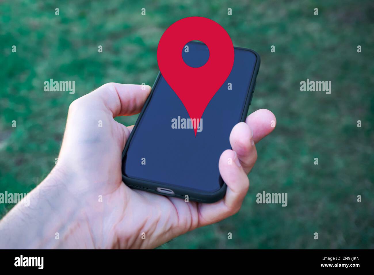 Geolocation maps hi-res stock photography and images - Alamy