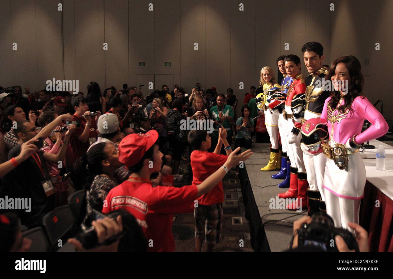 During an exclusive Q&A panel at the Power Morphicon Convention 2012 ...