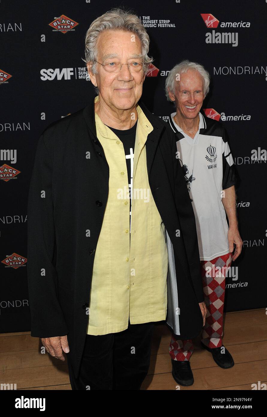 Ray Manzarek and Robby Krieger attend the Sunset Strip Music Festival ...