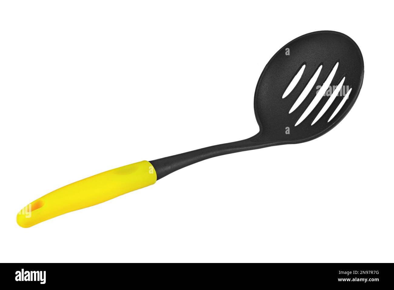Slotted and perforated metal spatula hi-res stock photography and ...