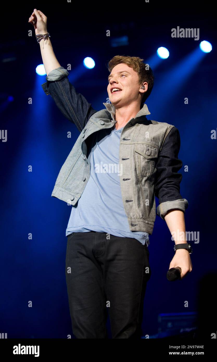 Singer Conor Maynard performs at KiSS 92.5's Wham Bam at the Molson ...
