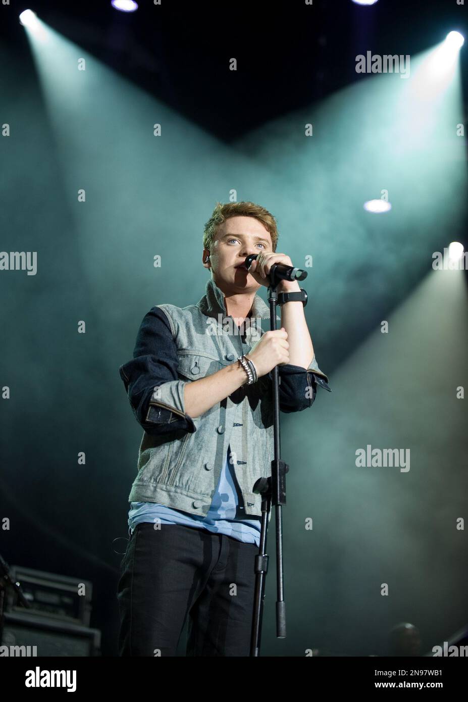 Singer Conor Maynard performs at KiSS 92.5's Wham Bam at the Molson ...