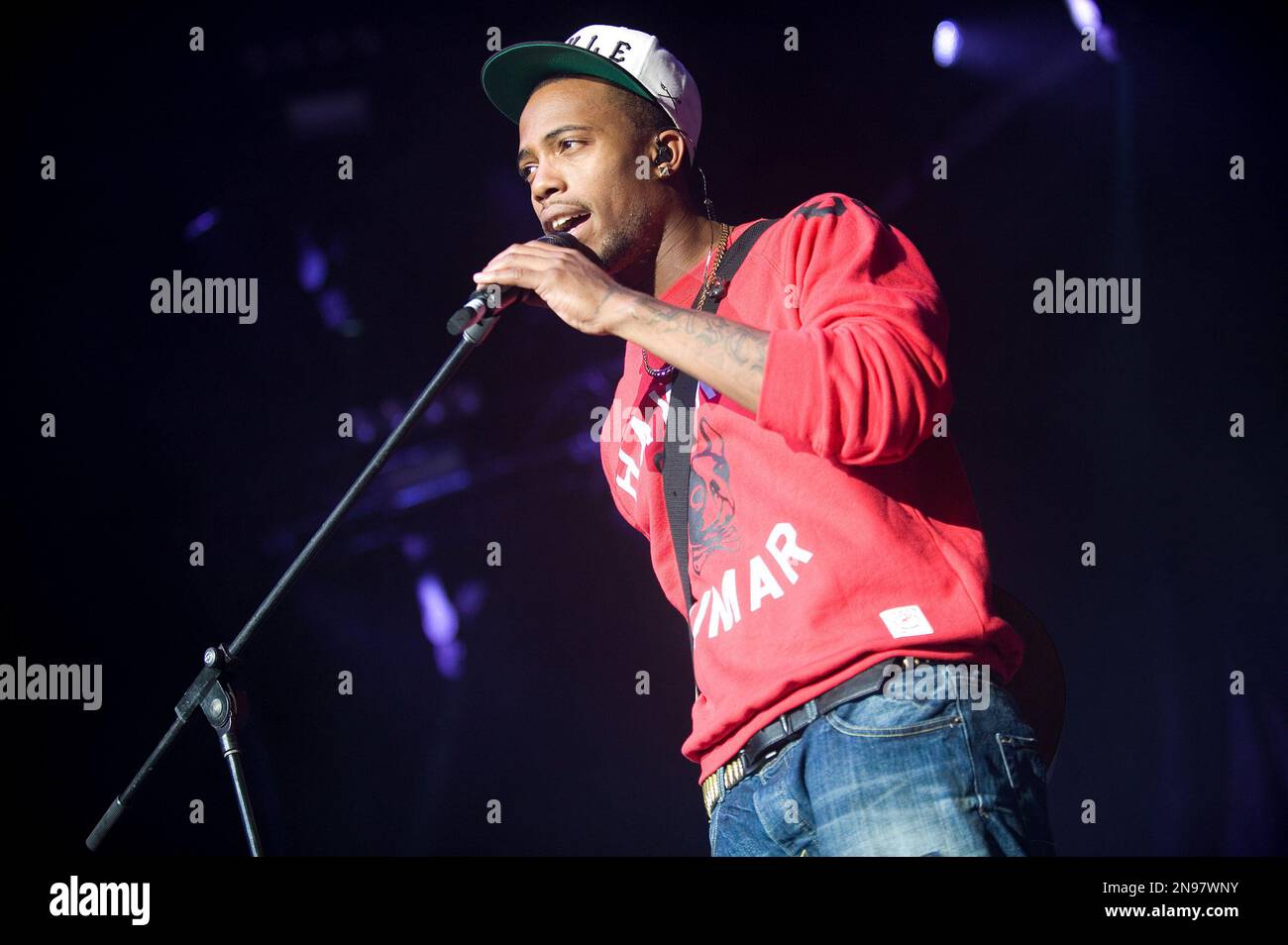 Rapper B.o.B performs at KiSS 92.5's Wham Bam at the Molson ...
