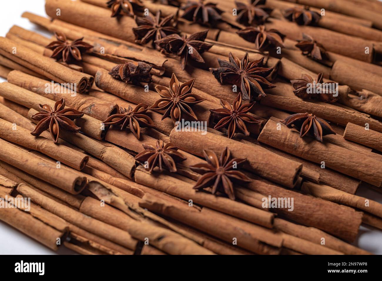 Fragrant spices for preparing drinks and desserts. Food additive in ...