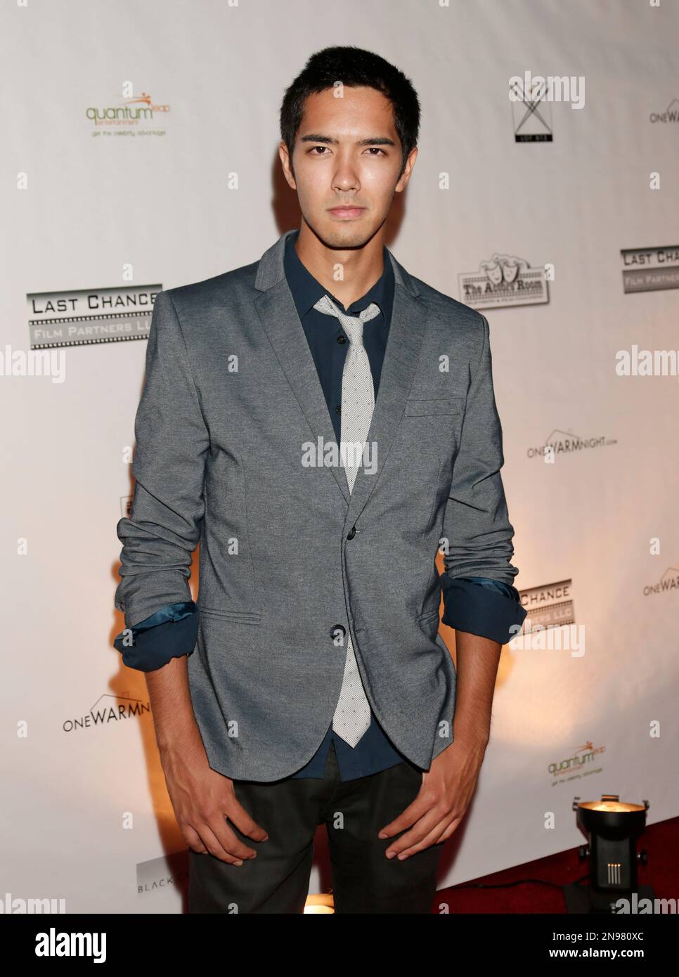 Sean Michael Afable attends the One Warm Night web series premiere on ...