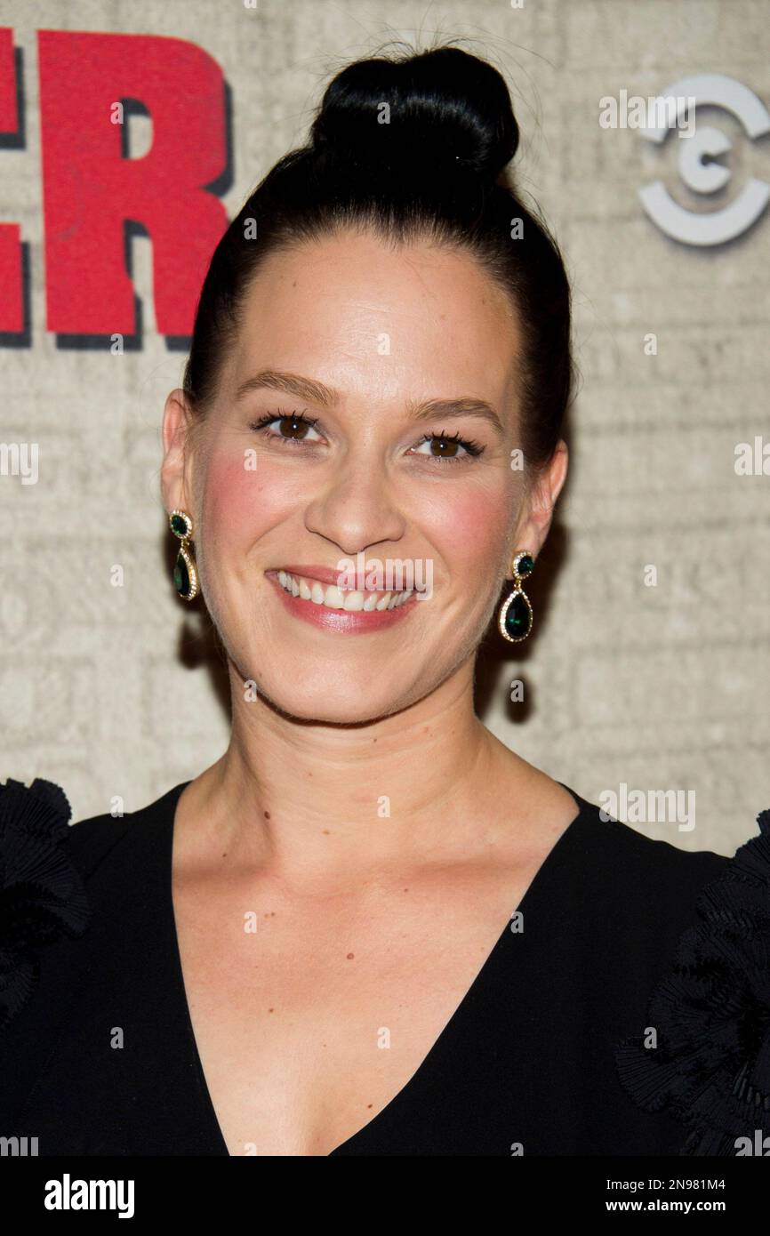 Franka Potente attends the premiere of BBC America's "Copper" on ...