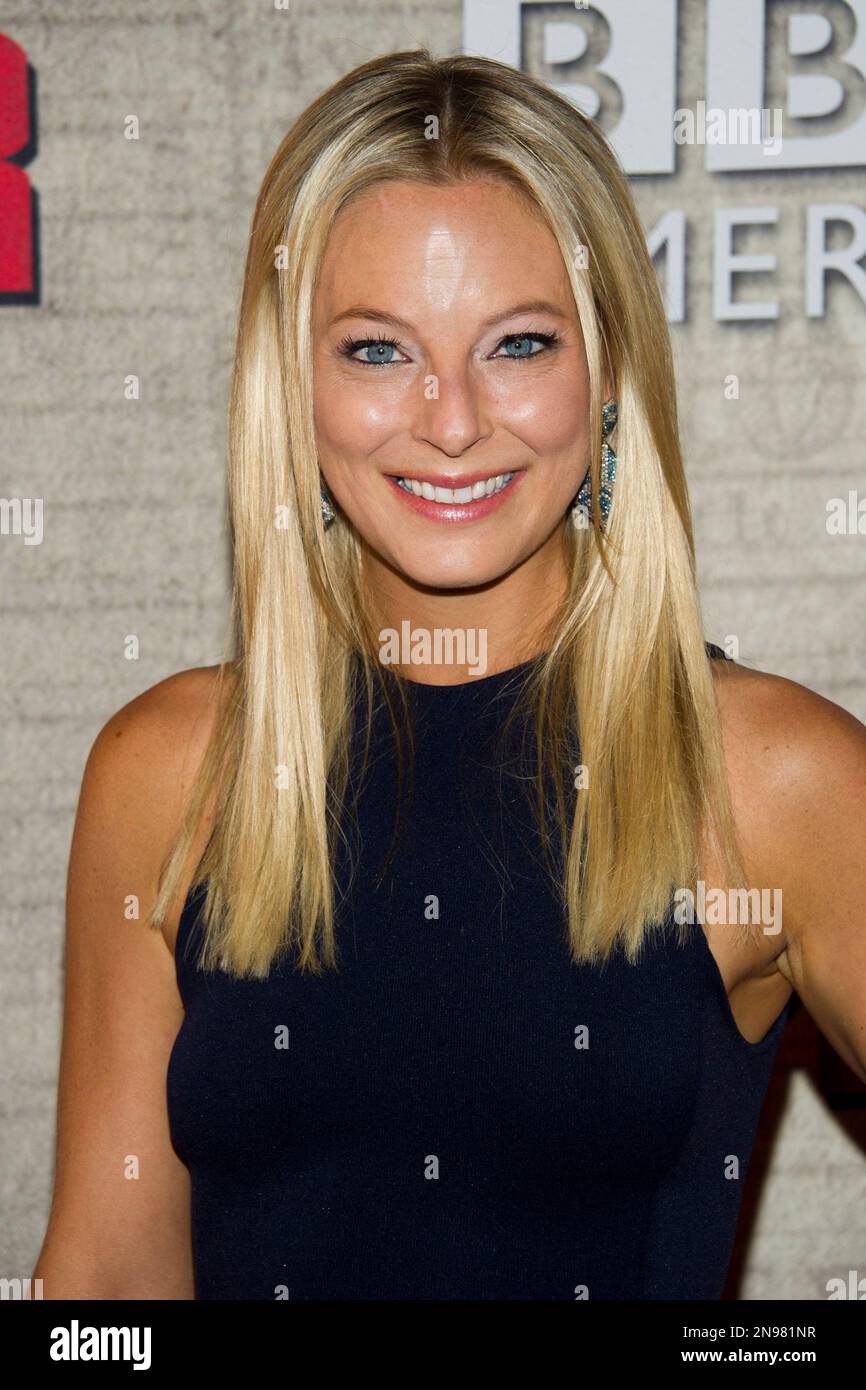 Anastasia Griffith attends the premiere of BBC America's "Copper" on ...