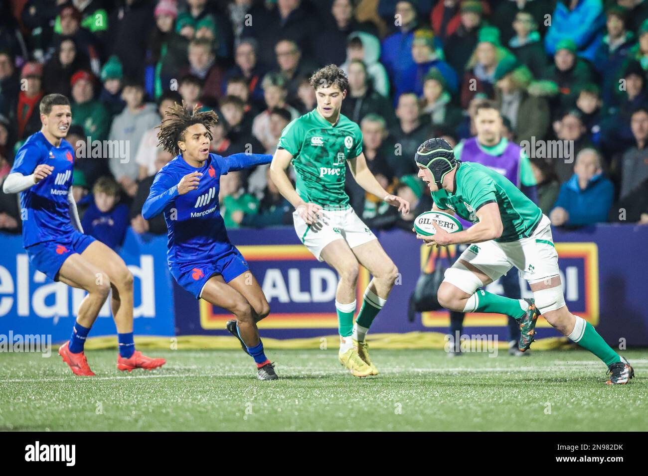 February 10th, 2023 Cork, Ireland: Under 20 Six Nations match between ...