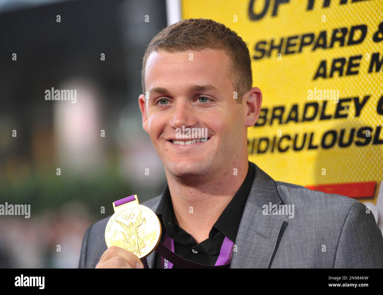 Olympic Gold Medalist Tyler Clary attends the "Hit and Run" Los Angeles ...