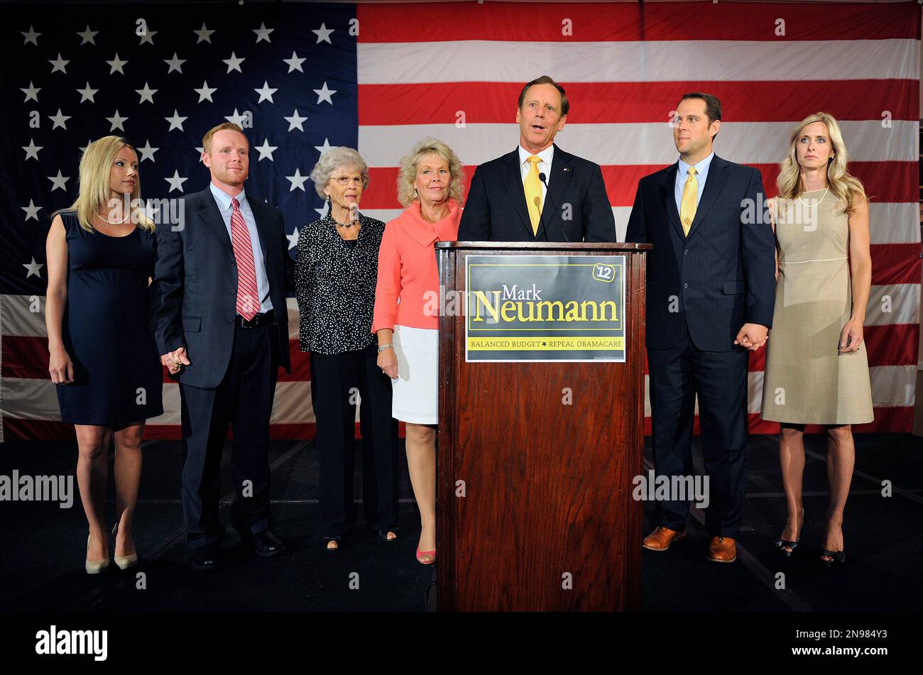 Mark Neumann, Republican candidate for US Senate in Wisconsin, is ...