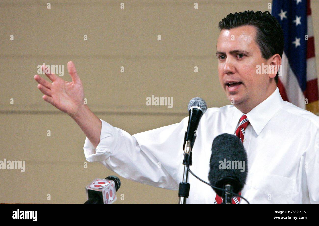 FILE - In this Aug. 18, 2009 file photo, U.S. Rep. Dan Boren, D-Okla ...