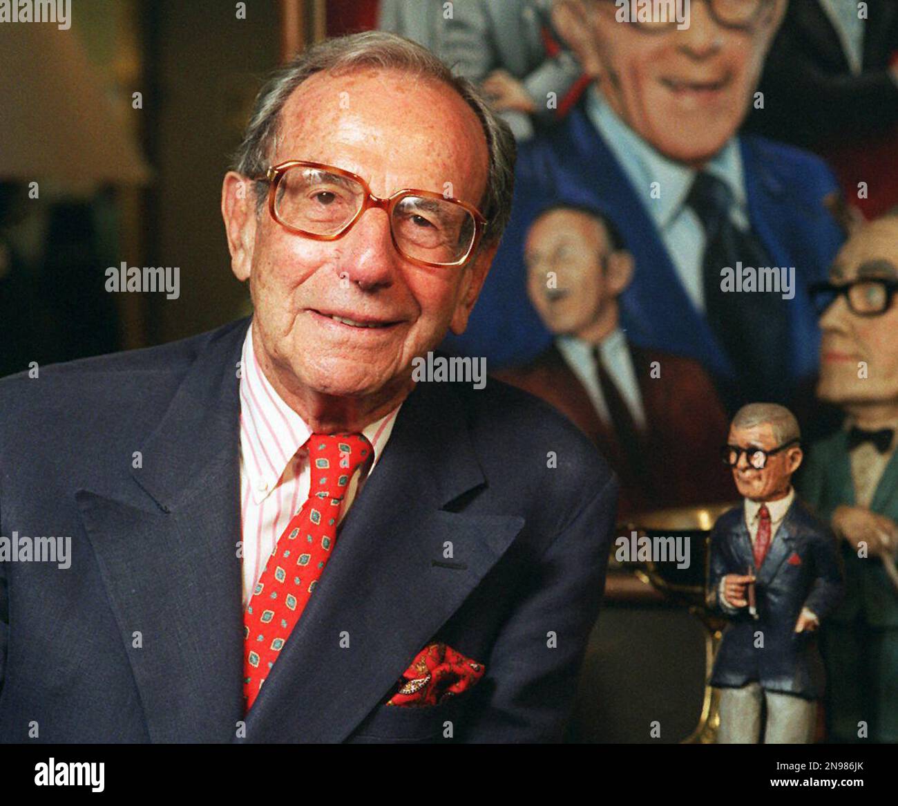 FILE - This Oct. 6, 1996 file photo shows Irving Fein, long time ...