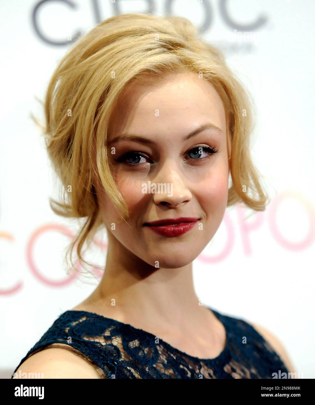Actress Sarah Gadon attends the premiere of "Cosmopolis" at the Museum ...
