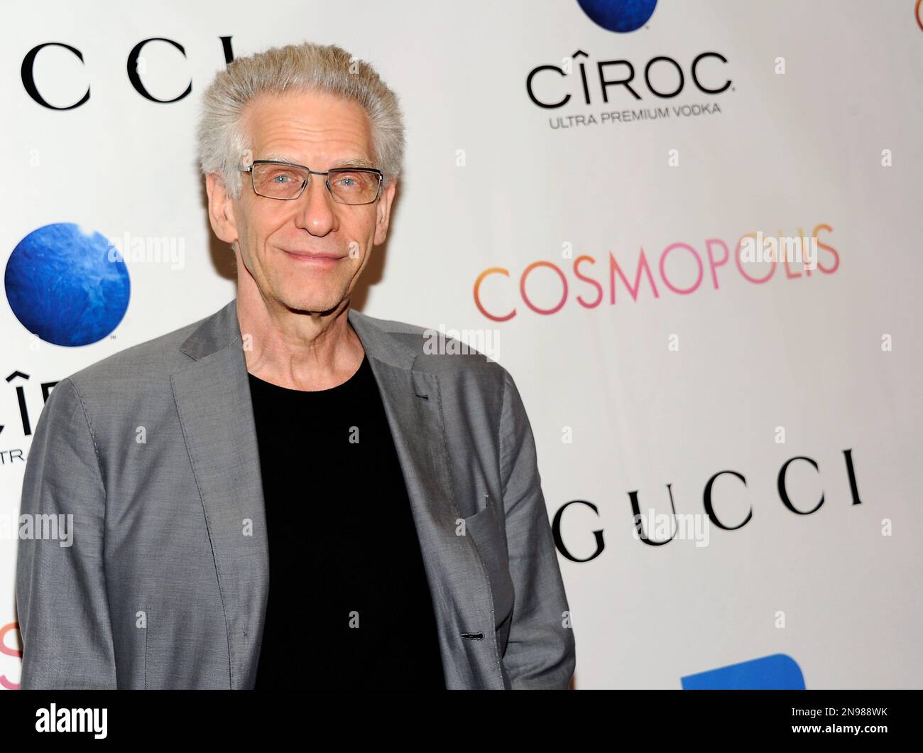 Director David Cronenberg attends the premiere of "Cosmopolis" at the ...