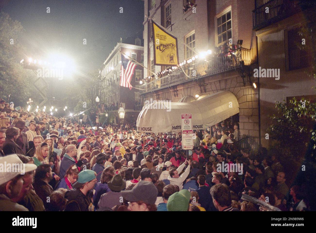 Close to 10,000 fans converge on the Bull and Finch Pub, the bar which ...