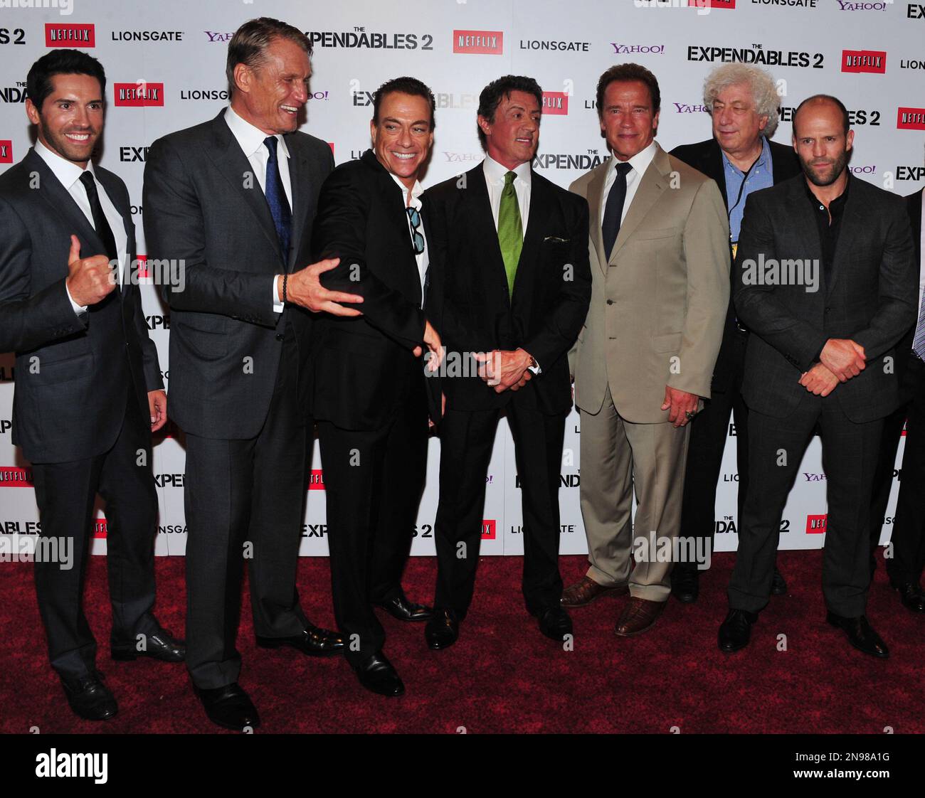 Scott Adkins, Dolph Lundgren, Jean Calude Van Damme, Ari Lerner ...