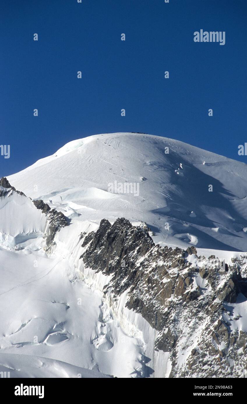 France, the Graian Alps, oh which Mont Blanc is the highest, view from ...
