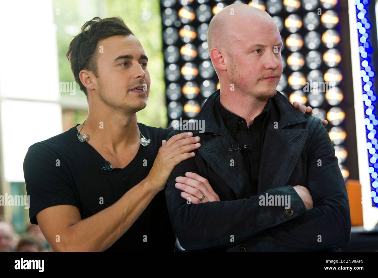 Joe King, left, and Isaac Slade of The Fray appear on NBC's "Today ...