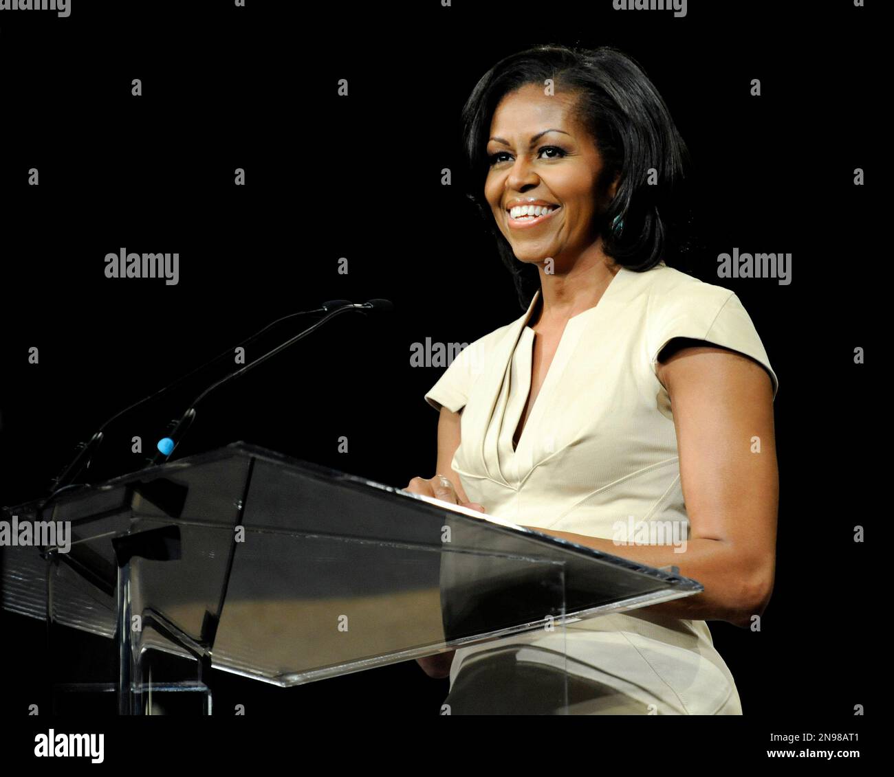 FILE - In this June 23, 2012 file photo, first lady Michelle Obama ...