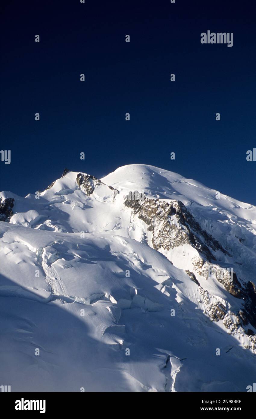 France, the Graian Alps, on which Mont Blanc is the highest, view from ...