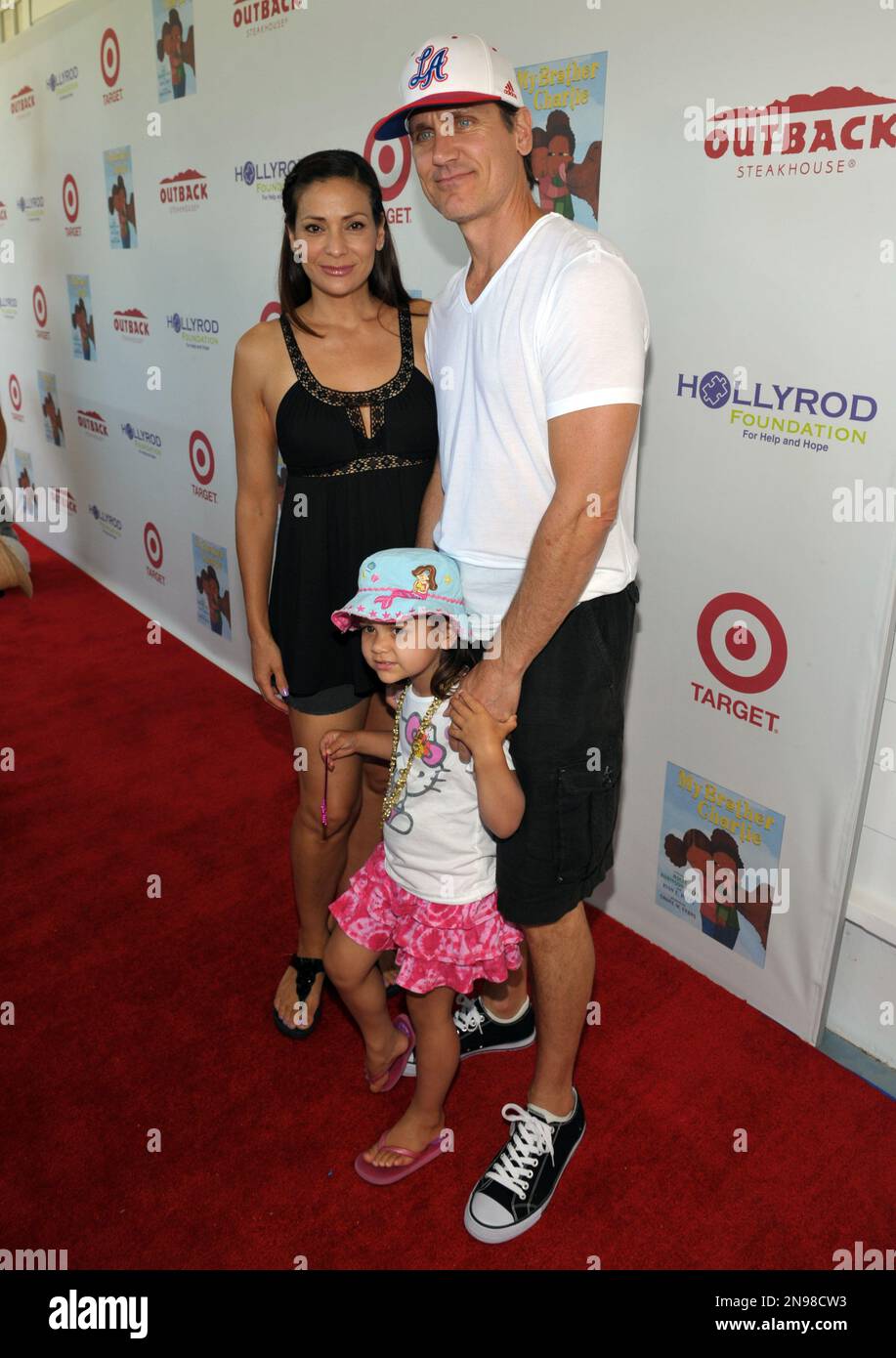 Constance Marie, left, Kent Katich and their daughter attend The ...