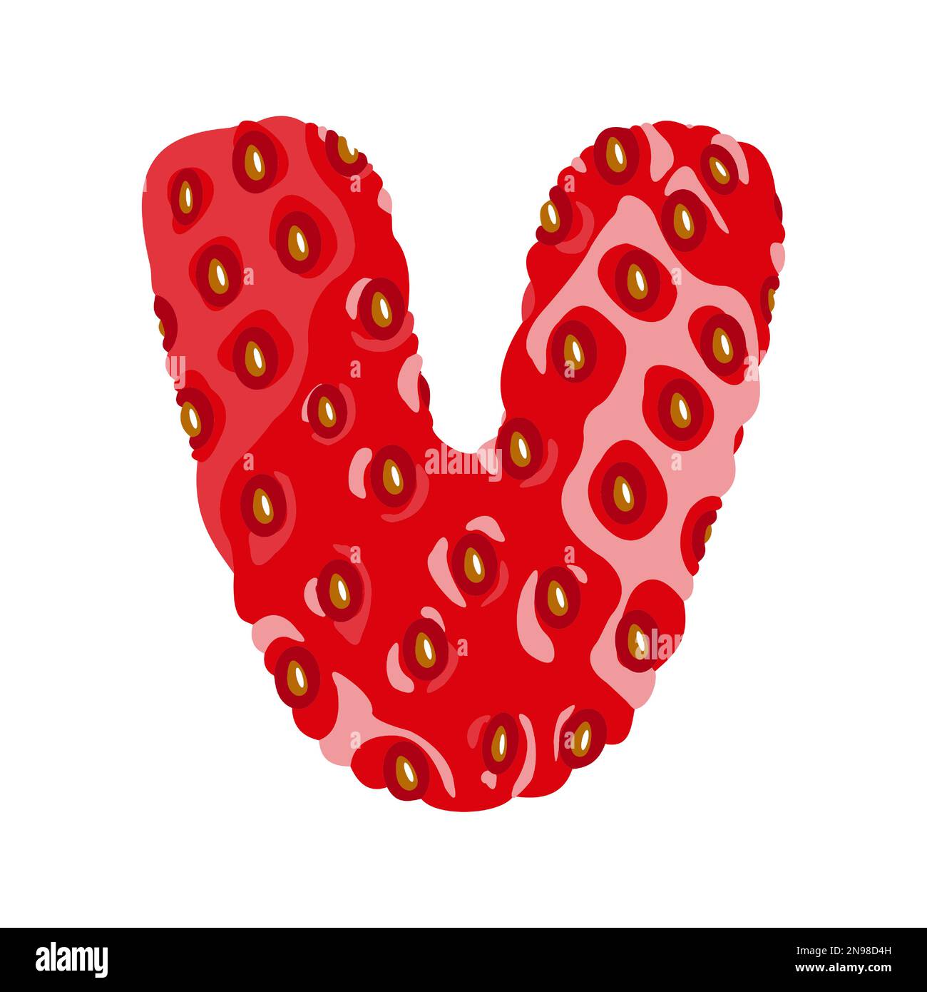 Fruit font hi-res stock photography and images - Alamy