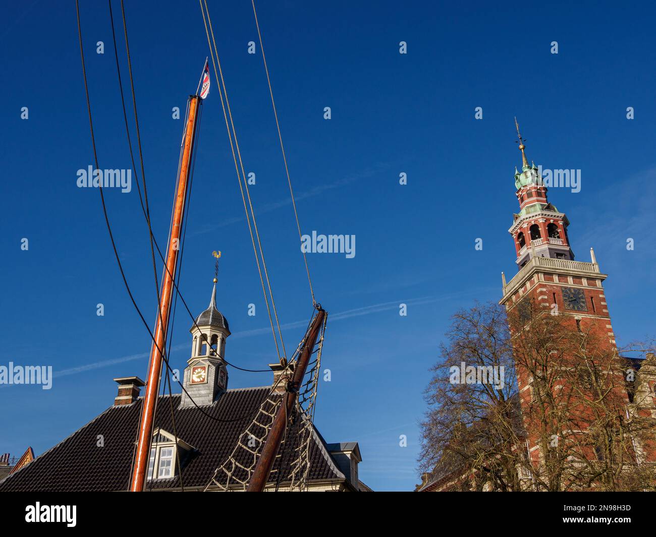 the city of Leer in the german Ostfriesland Stock Photo - Alamy
