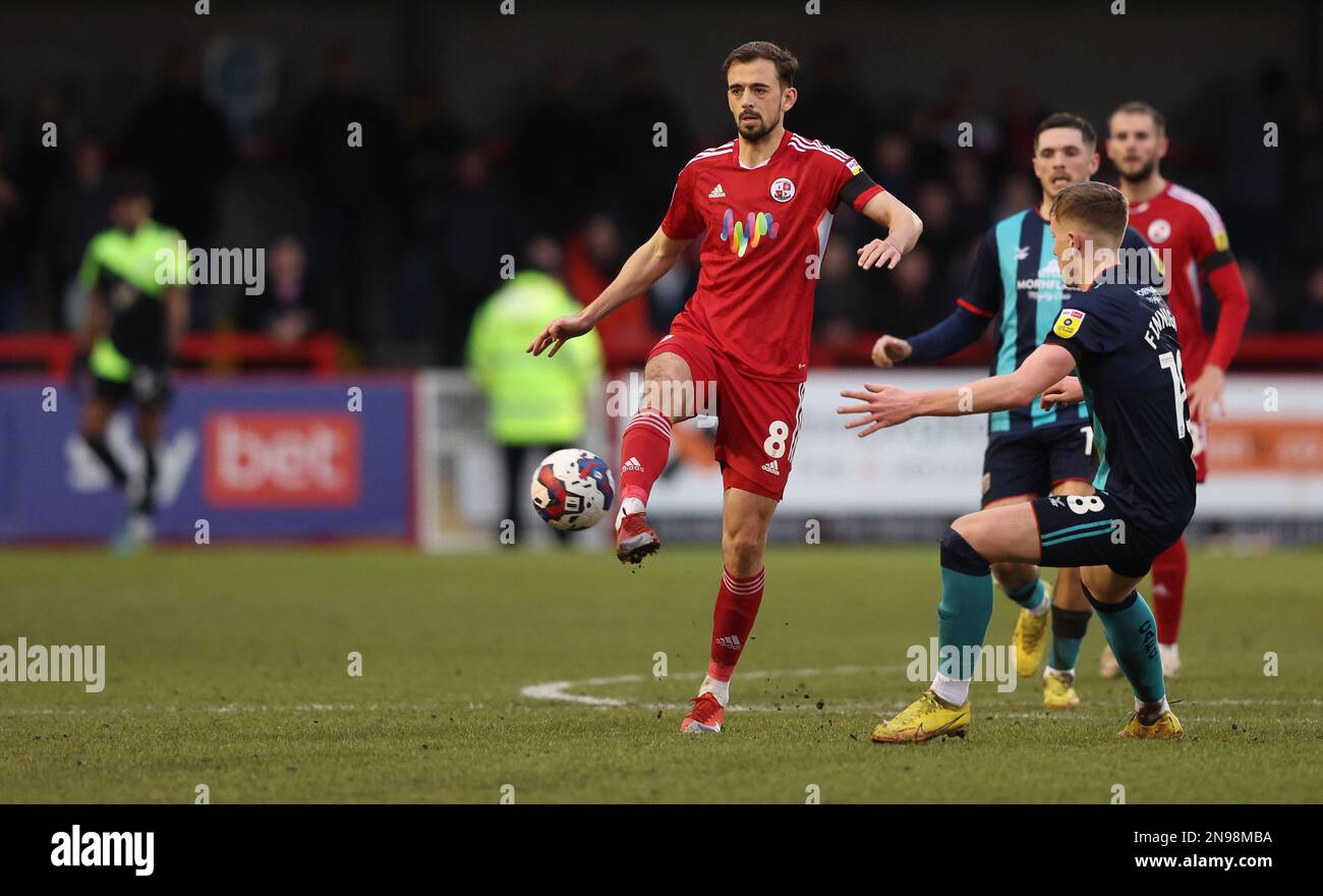 Crawley Town's Jack Powell during the EFL League Two match between ...