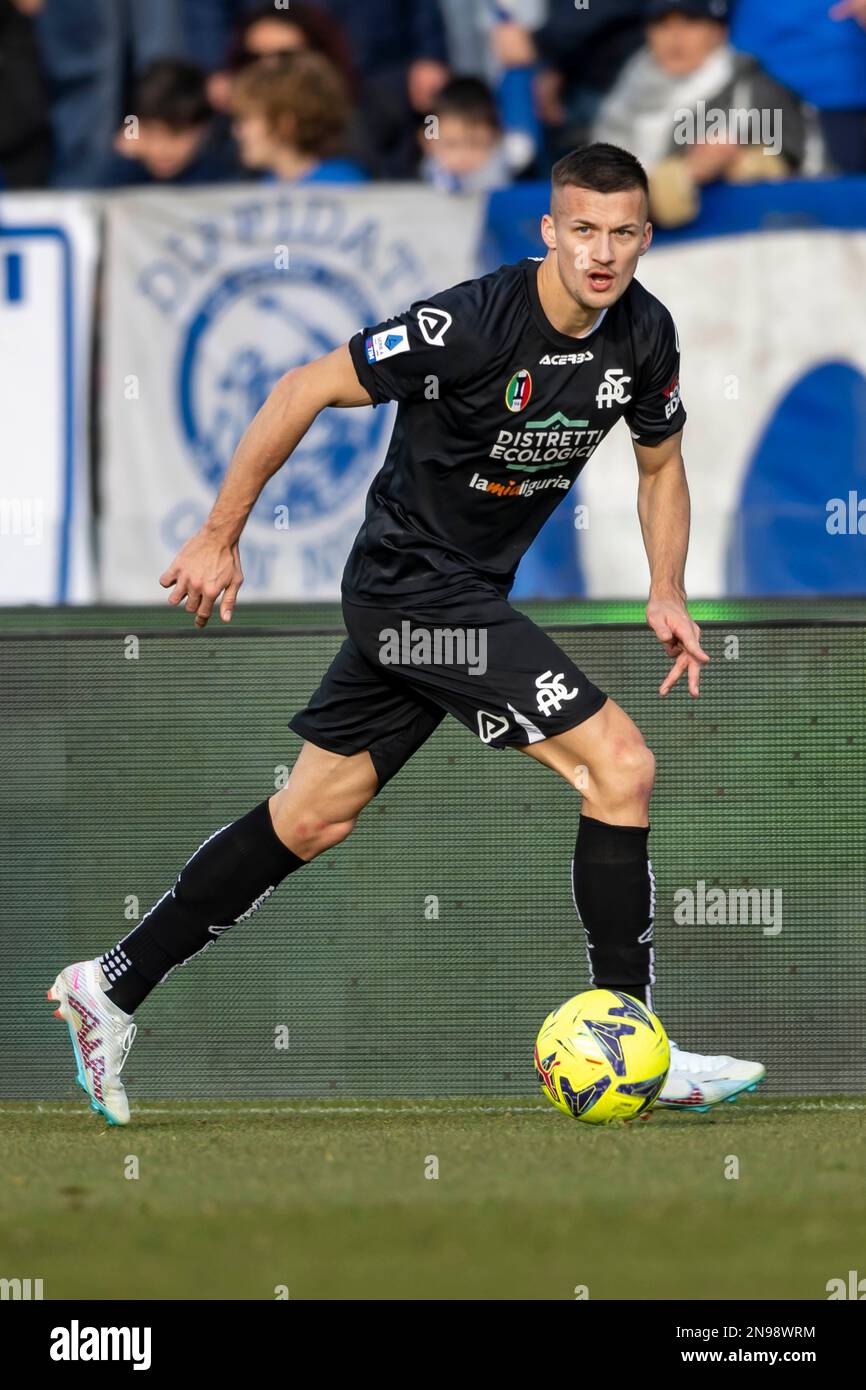 Arkadiusz Reca (Spezia) during the Italian "Serie A" match between ...