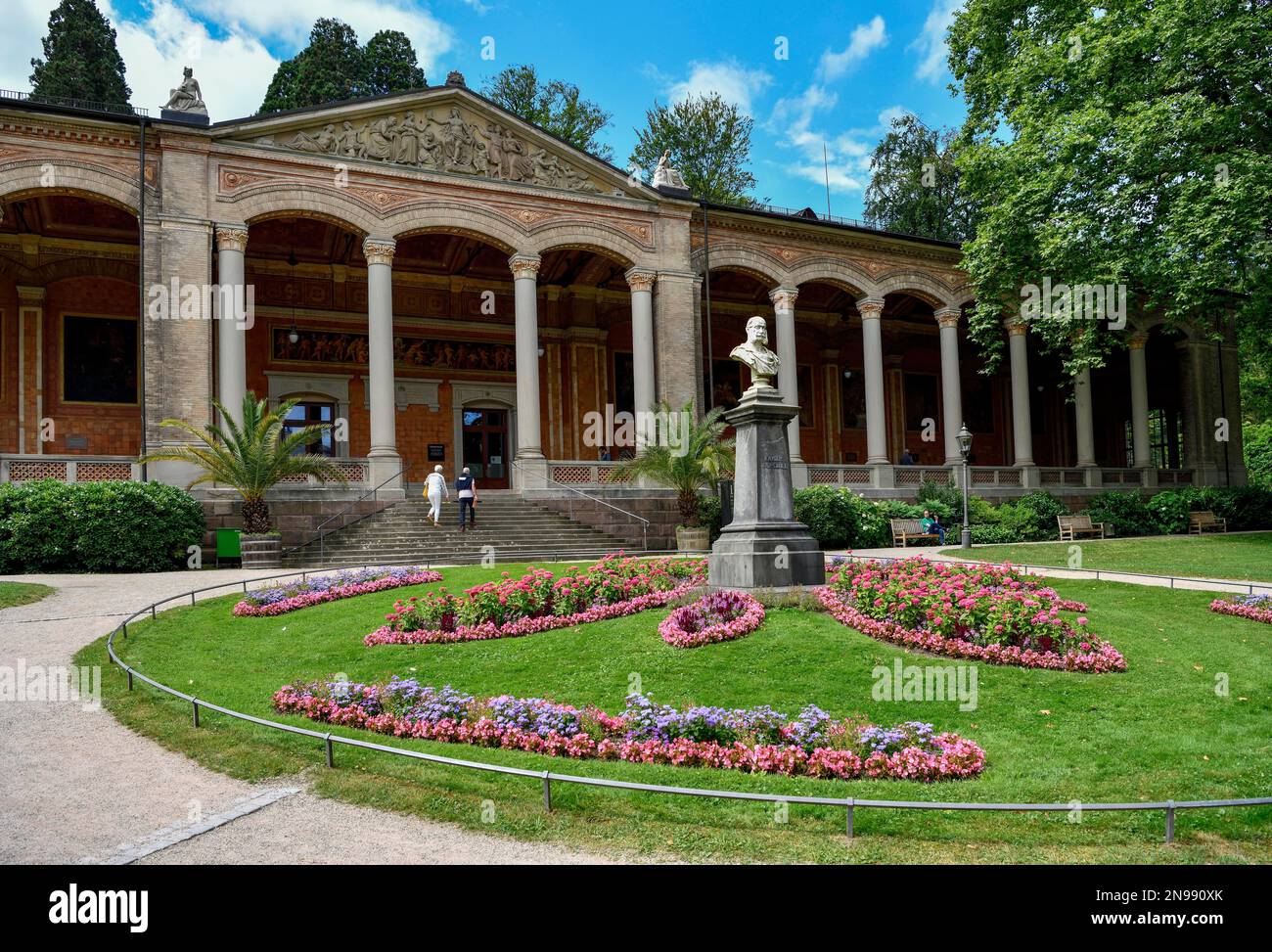 Drinking Hall, Baden-Baden, Black Forest, Baden-Wuerttemberg, Germany ...