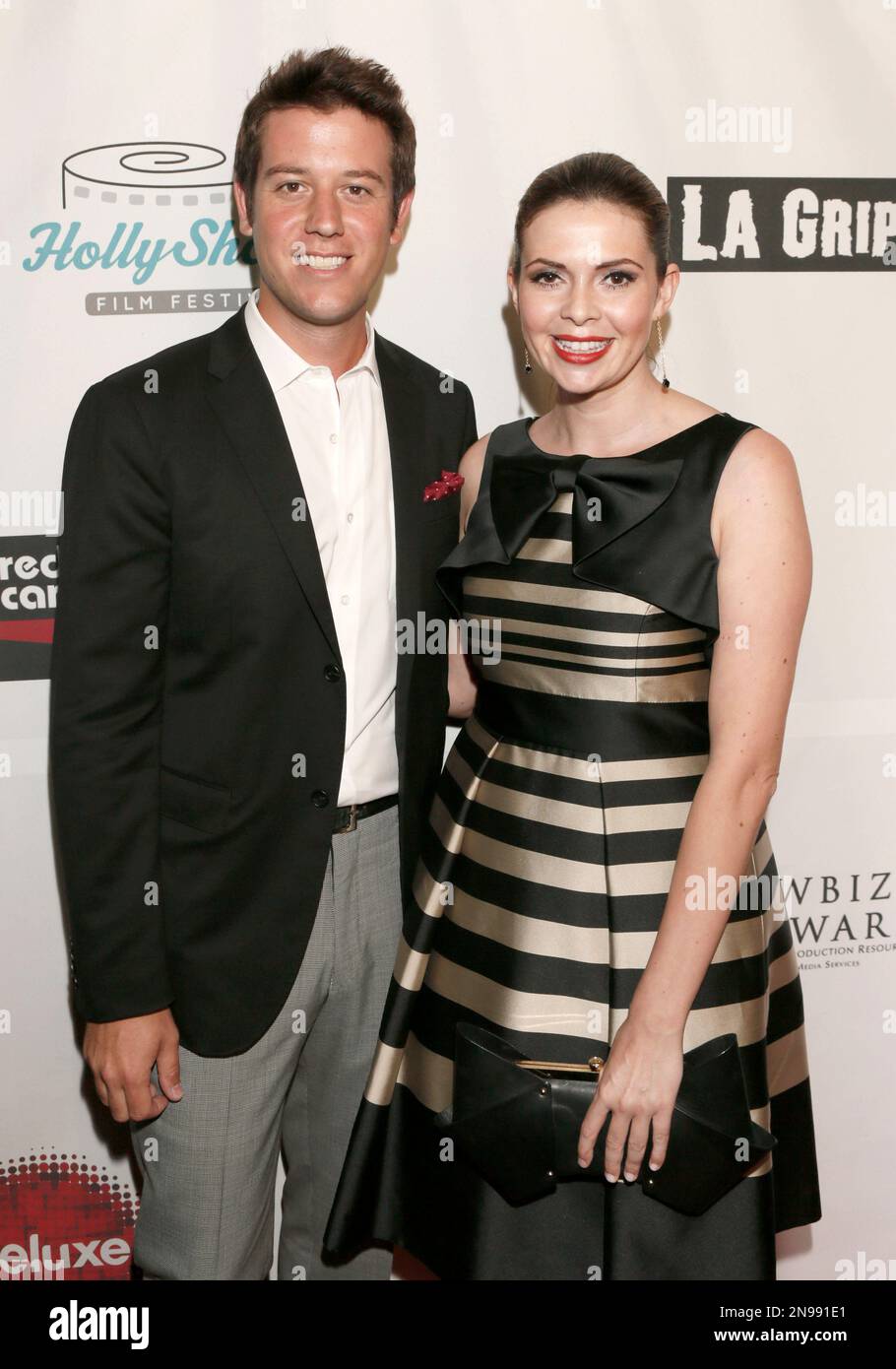Ben Lyons and Carly Steele attend the 8th Annual HollyShorts Film ...
